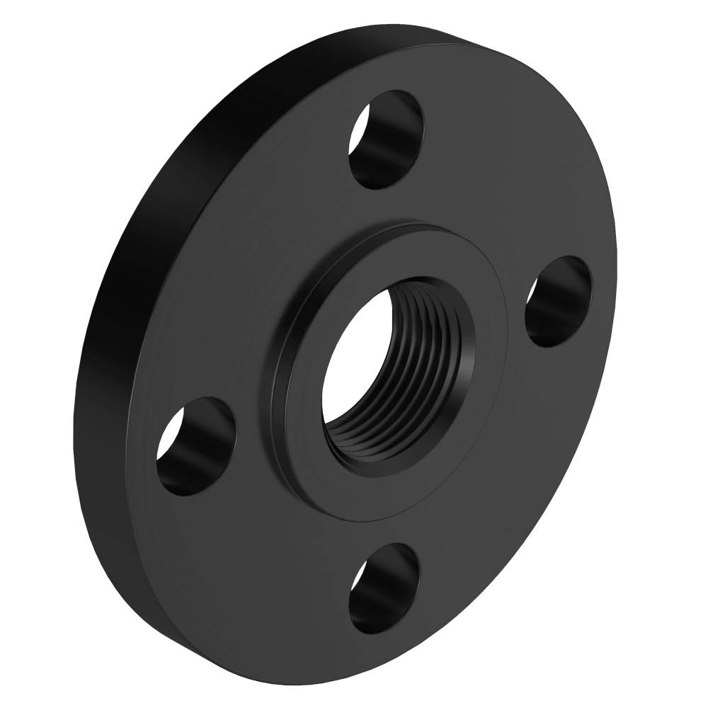 2" X 1-1/2" Reducing Thread Flange 150# Raised Face — Ace Carbon Steel